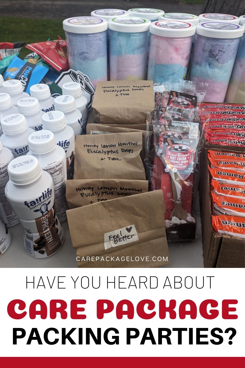 How to Host a Care Package Packing Party