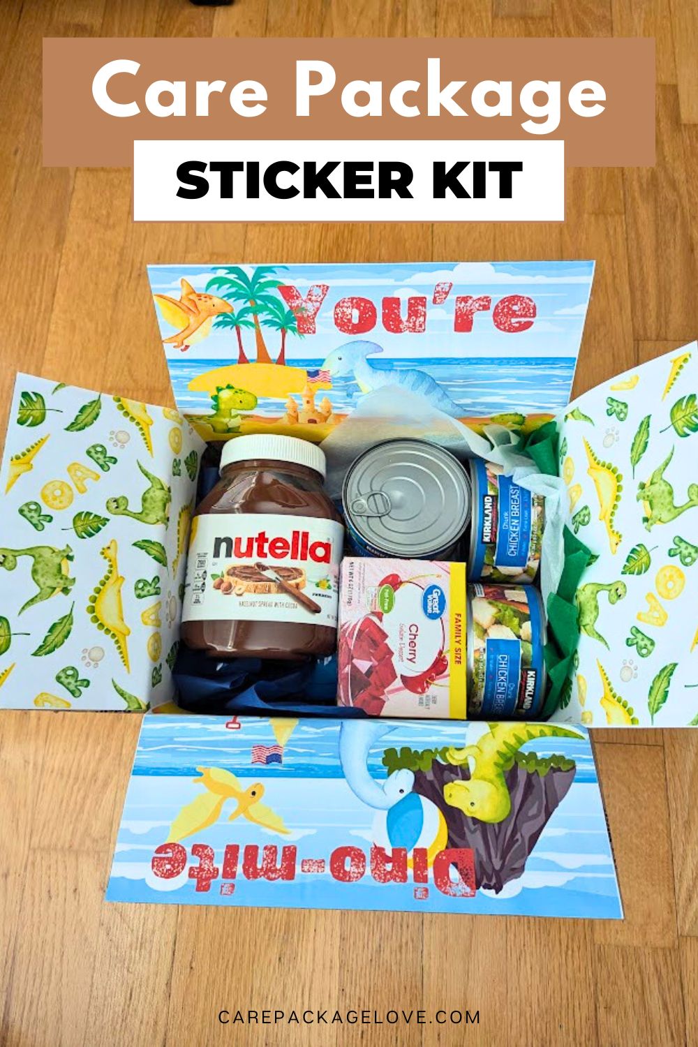 Need An Easy Way to Decorate Your Care Packages?