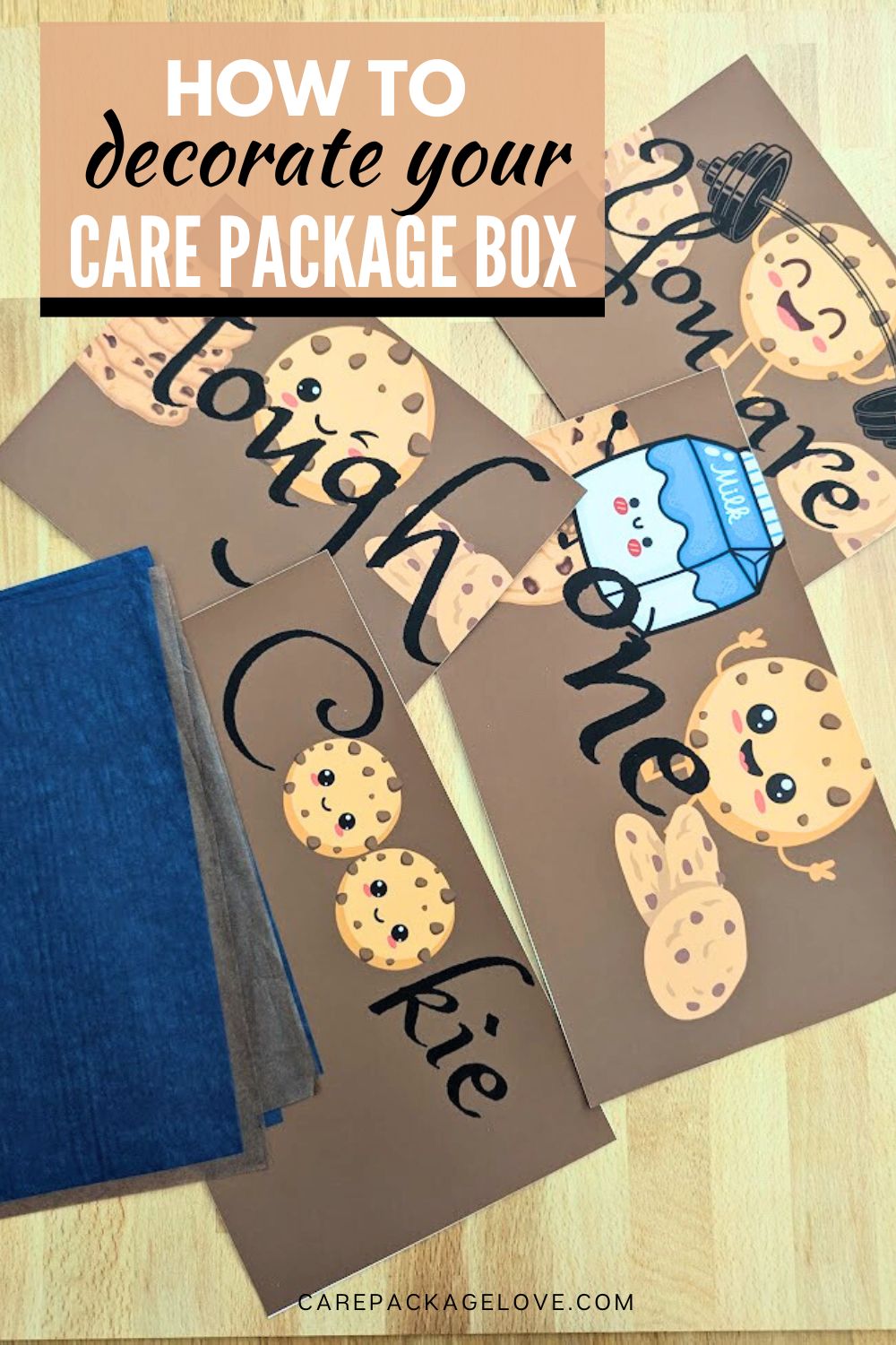 Need An Easy Way to Decorate Your Care Packages?